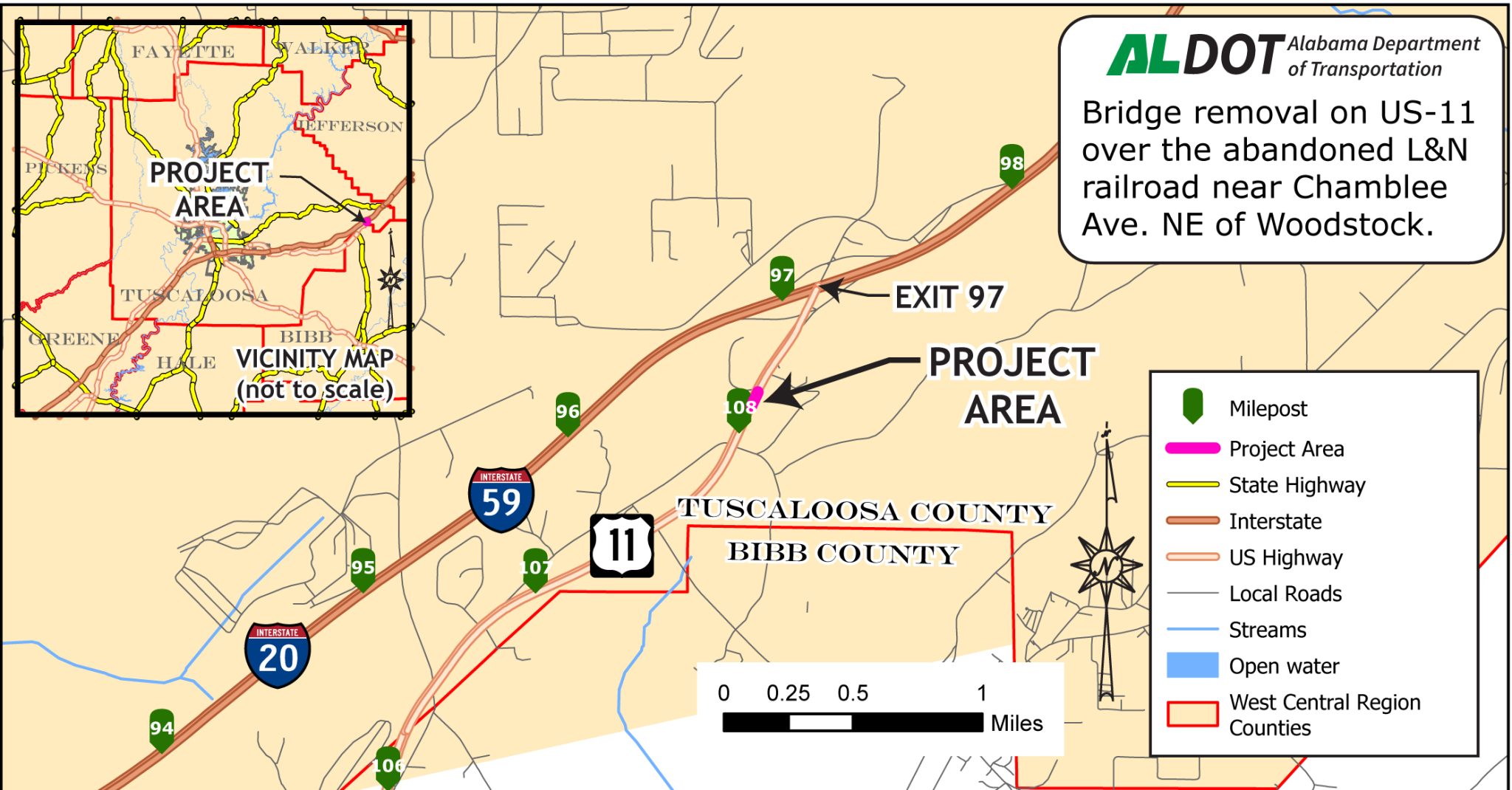 US-11 bridge project update near Woodstock - ALDOT News Hub