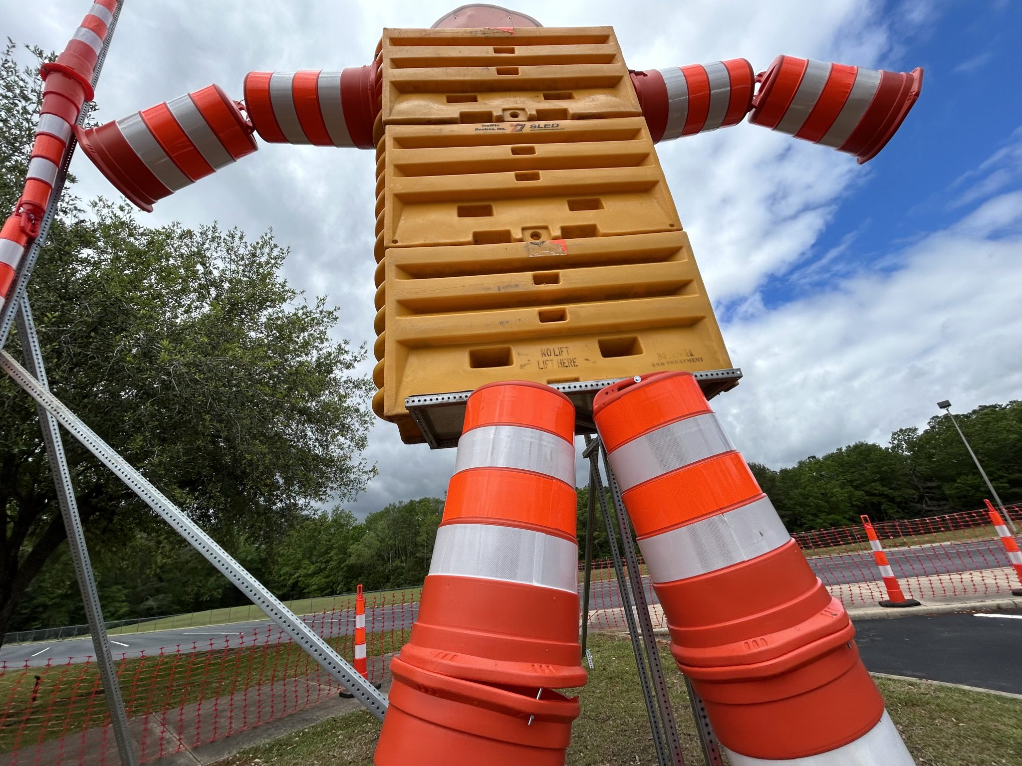 W.Z. Flagger Returns: ALDOT’s 30-foot-tall Cone Crusader is back for ...