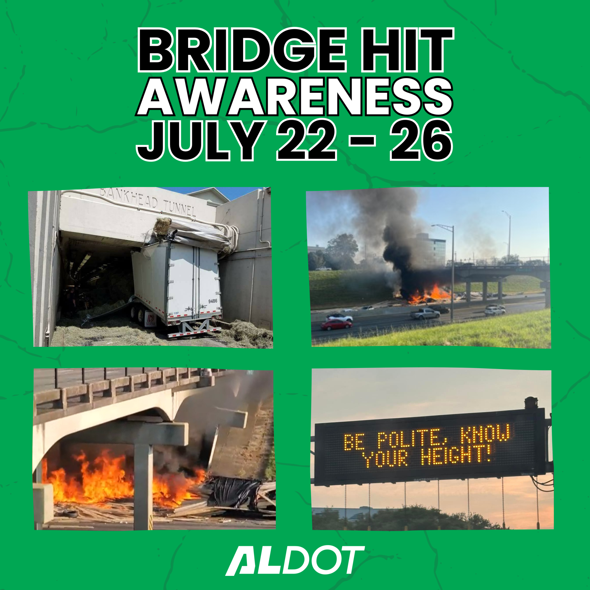 ALDOT announces new bridge hit awareness campaign - ALDOT News Hub