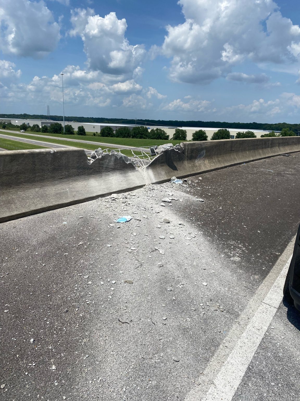 ALDOT making safe a bridge and ramp damaged by steel coil - ALDOT News Hub