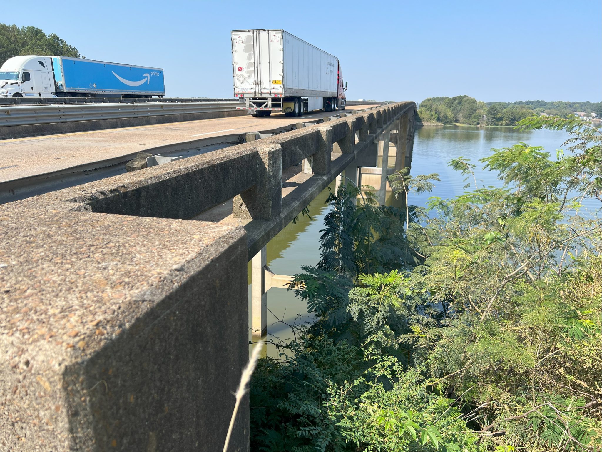 I-20 bridge lane closure at the Coosa River could last a week